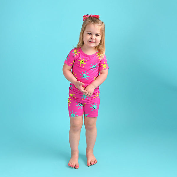 Brittany Smiley TWO PIECE - SHORTS – Gigi and Max Wholesale